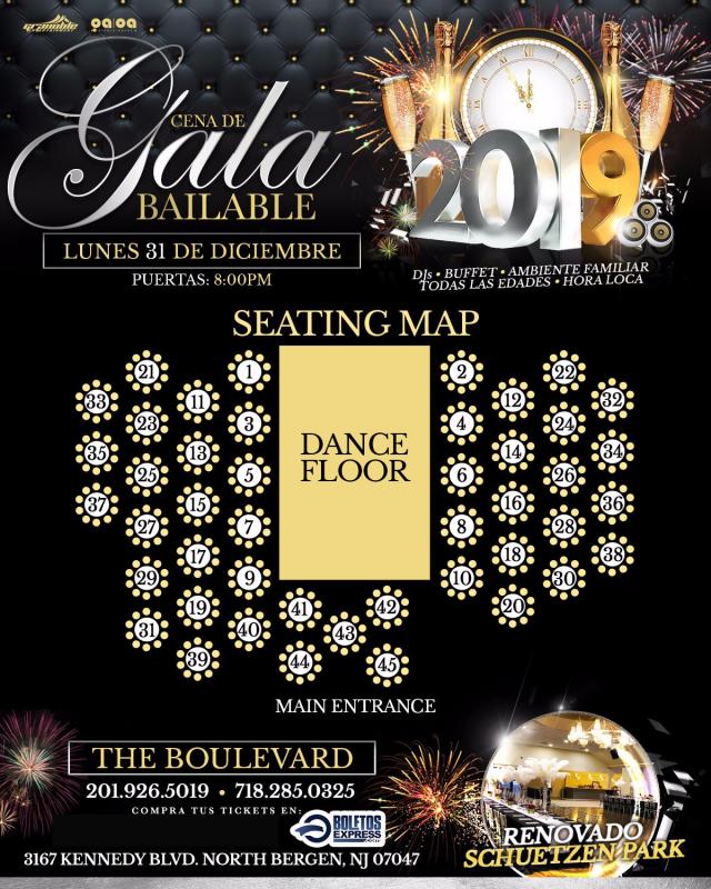 LA GRAN CENA DE GALA BAILABLE Tickets - BoletosExpress