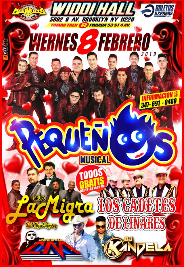 PEQUEÑOS MUSICAL, GRUPO LA MIGRA, LOS CADETES DE LINARES Tickets ... PEQUEÑOS MUSICAL, GRUPO LA MIGRA, LOS CADETES DE LINARES Tickets ...