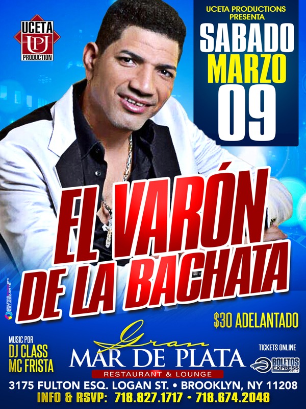EL VARON DE LA BACHATA Tickets - BoletosExpress