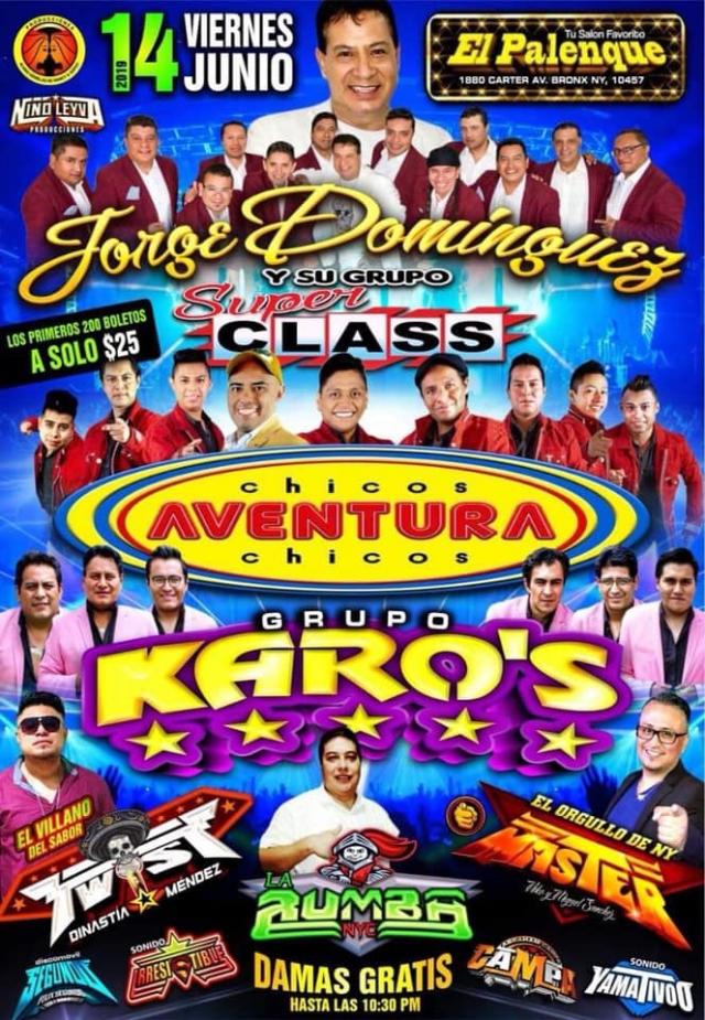 Jorge Dominguez Su Grupo Super Class Chicos Aventura Grupo Karo S