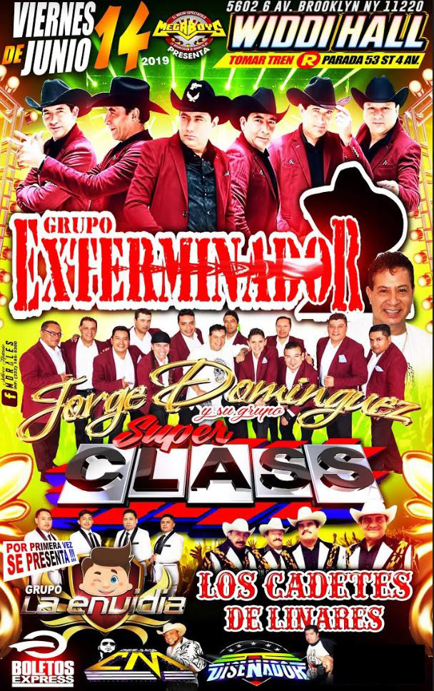 GRUPO EXTERMINADOR, JORGE DOMINGUEZ Y SU GRUPO, SUPER CLASS, LA ENVIDIA ...