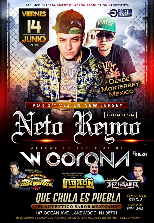 NETO REYNO Tickets - BoletosExpress