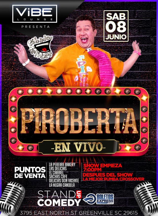 PIROBERTA EN VIVO Tickets - BoletosExpress