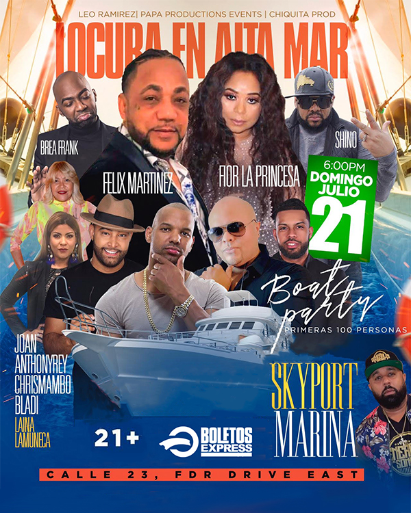 LOCURA EN ALTA MAR - BOAT PARTY, BREA FRANK - FELIX MARTINEZ - FIOR LA ...
