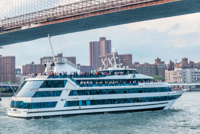 #1 NYC INFINITY Cruise on Hornblower's Mega Yacht - Independence Day ...