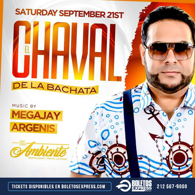 EL CHAVAL DE LA BACHATA Tickets - BoletosExpress EL CHAVAL DE LA BACHATA Tickets - BoletosExpress