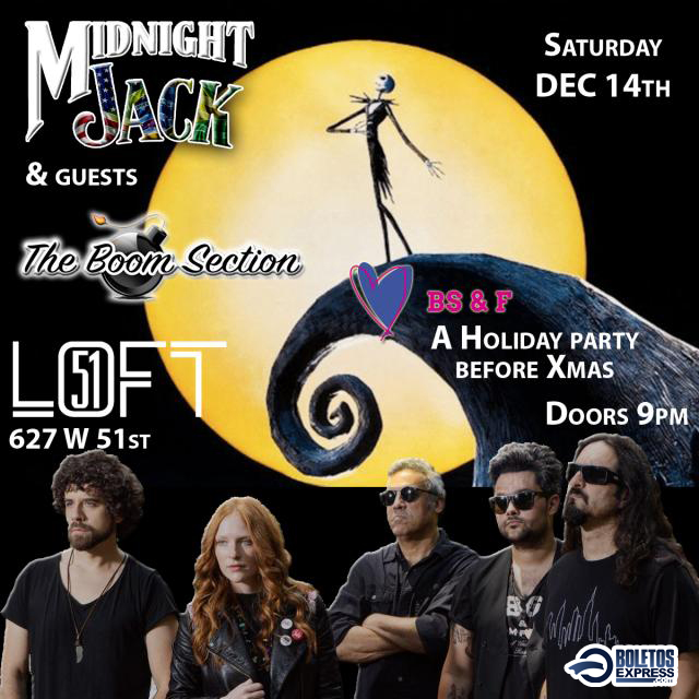 Midnight Jack Xmas Bash Tickets - BoletosExpress