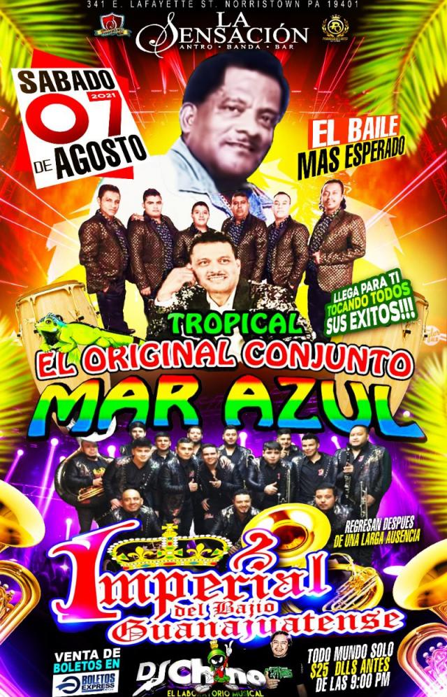 EL ORIGINAL CONJUNTO MAR AZUL Tickets - BoletosExpress