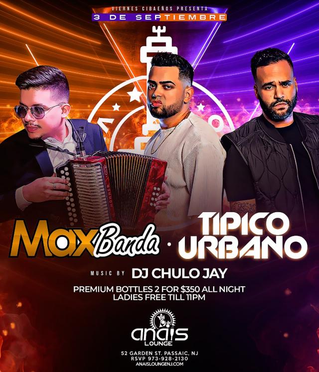 MAX BANDA / TIPICO URBANO Tickets - BoletosExpress