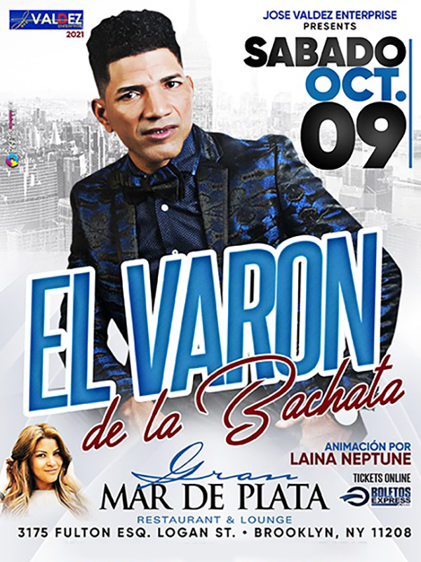 EL VARON DE LA BACHATA Tickets - BoletosExpress