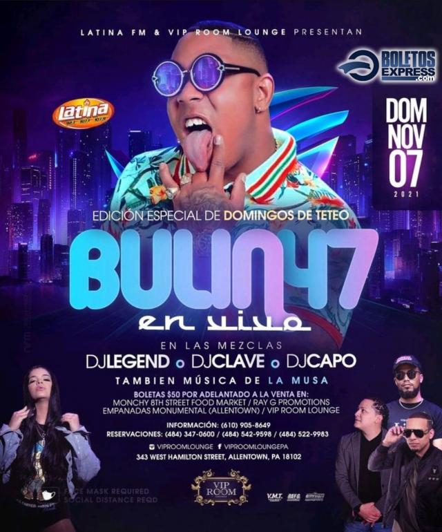 BULIN 47 Tickets - BoletosExpress