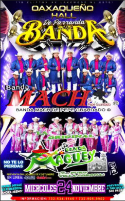 BANDA MACH & BANDA MAGUEY Tickets - BoletosExpress
