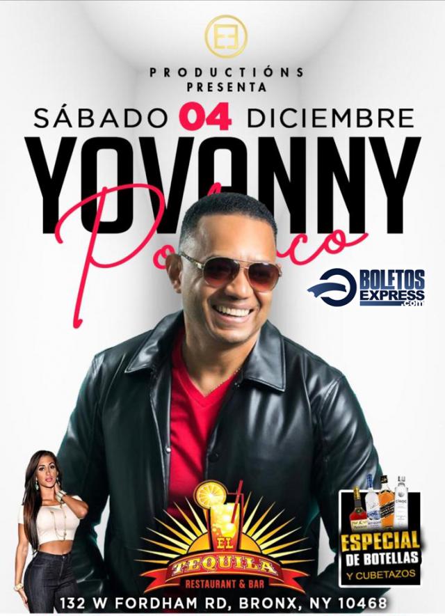 YOVANNY POLANCO Tickets - BoletosExpress