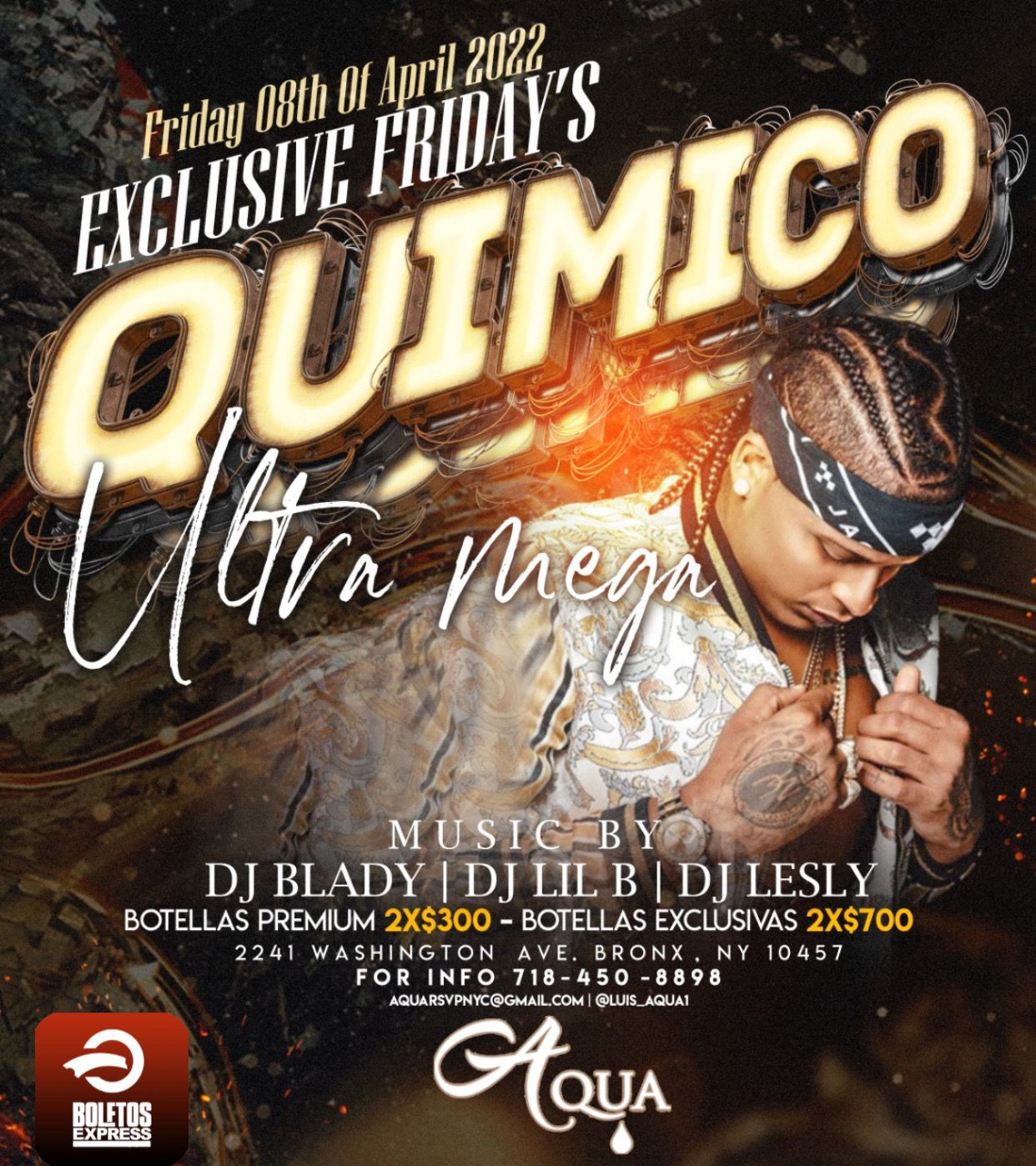 QUIMICO ULTRAMEGA Tickets - BoletosExpress
