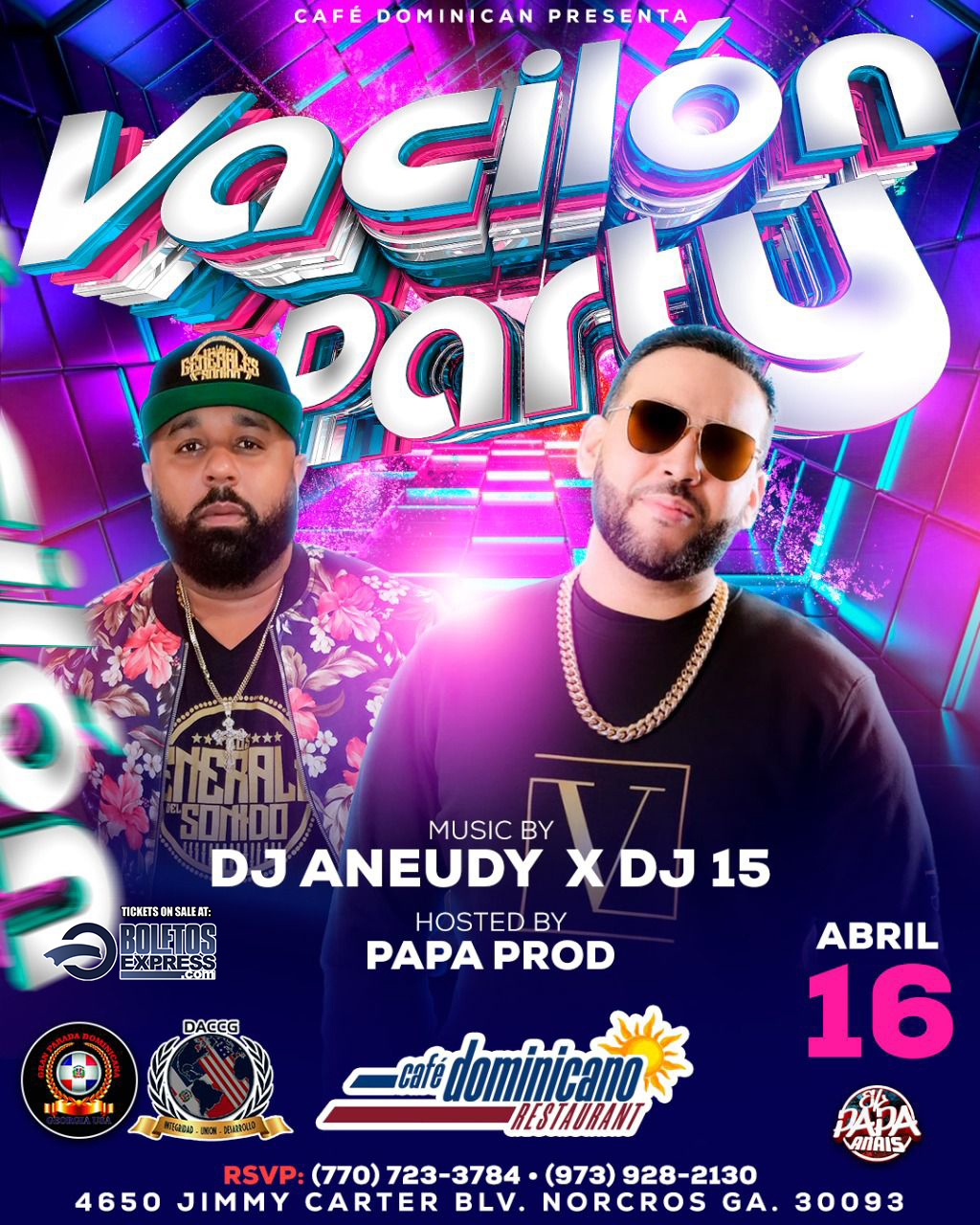 VACILON PARTY Tickets - BoletosExpress