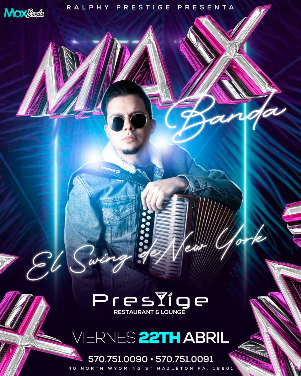 MAX BANDA Tickets - BoletosExpress