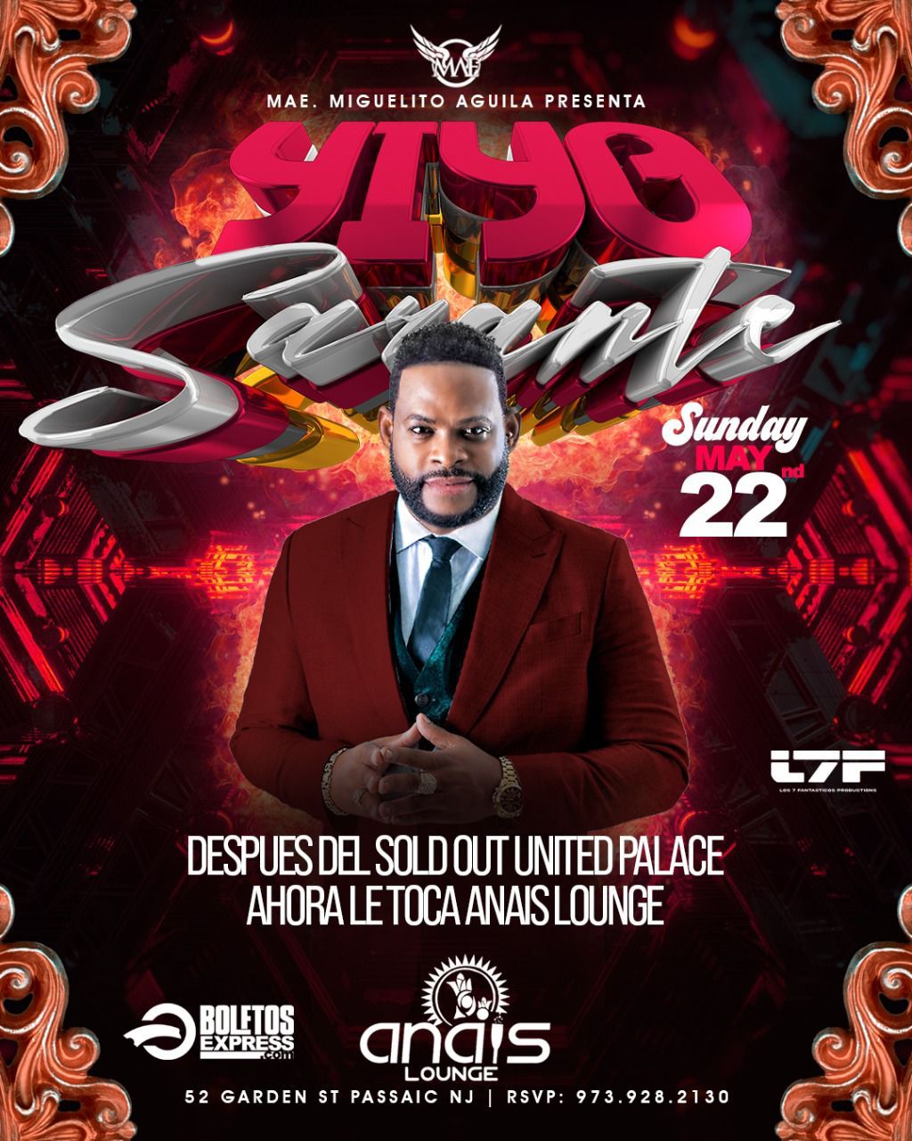 YIYO SARANTE Tickets - BoletosExpress