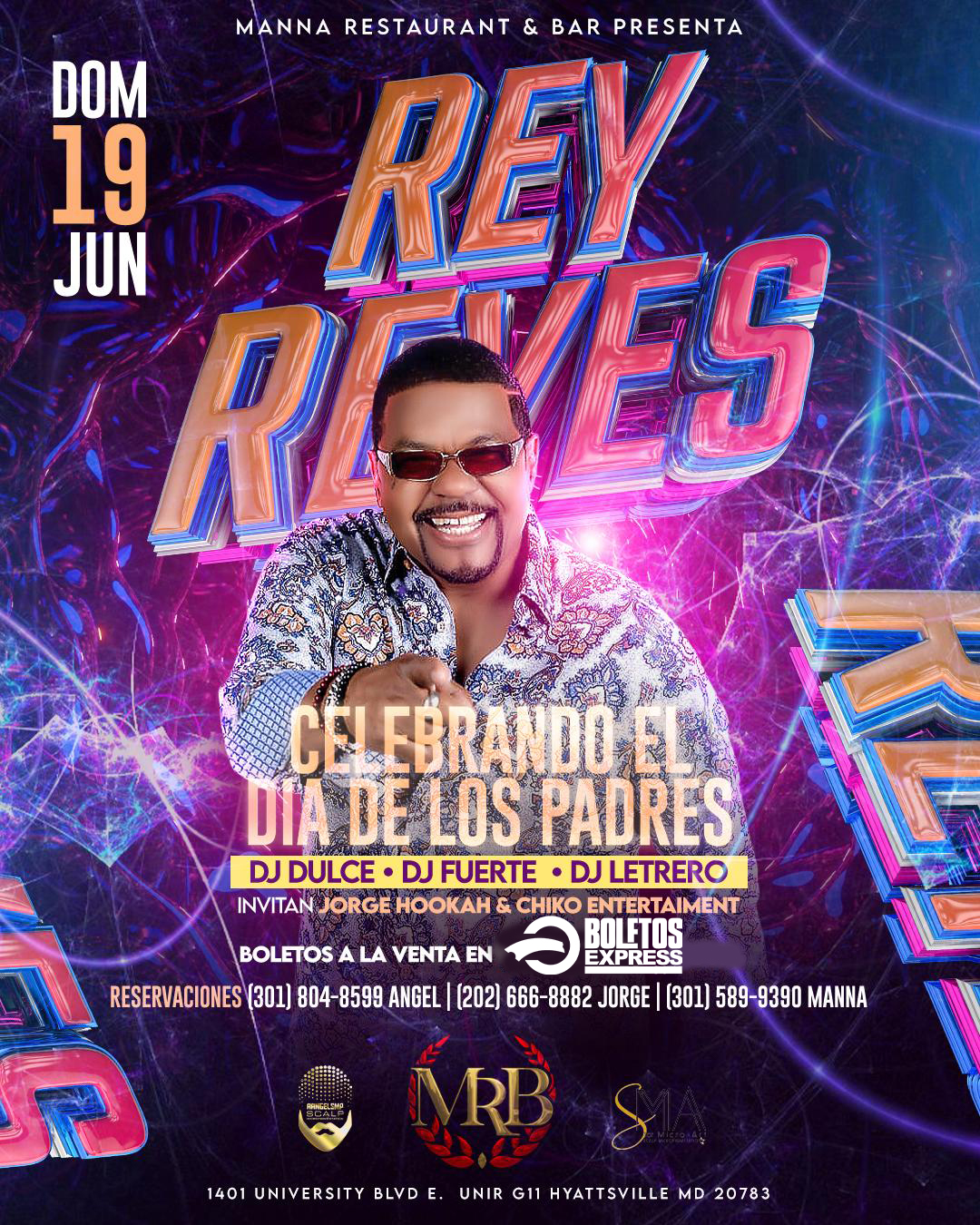 REY REYES Tickets - BoletosExpress