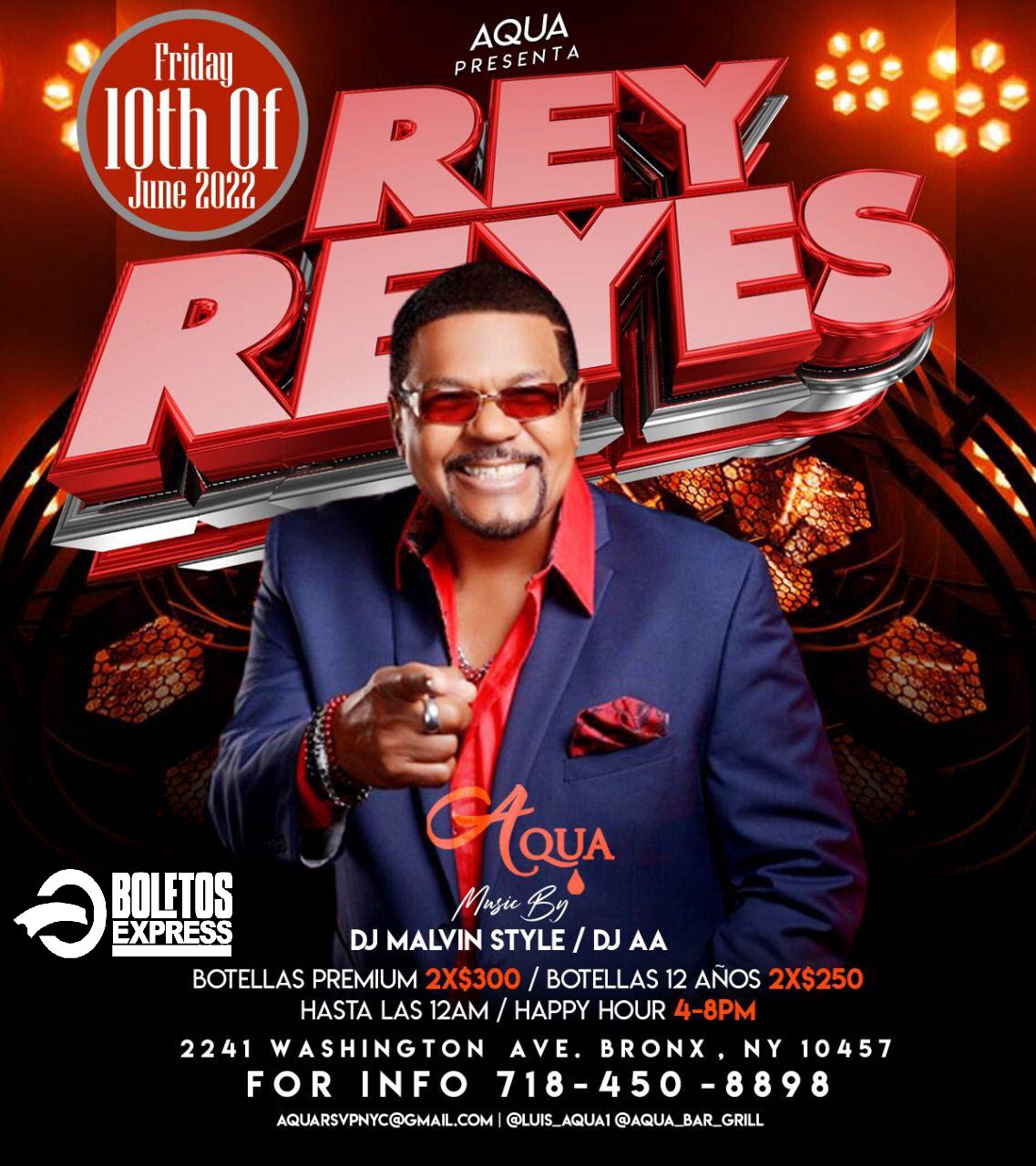REY REYES Tickets - BoletosExpress