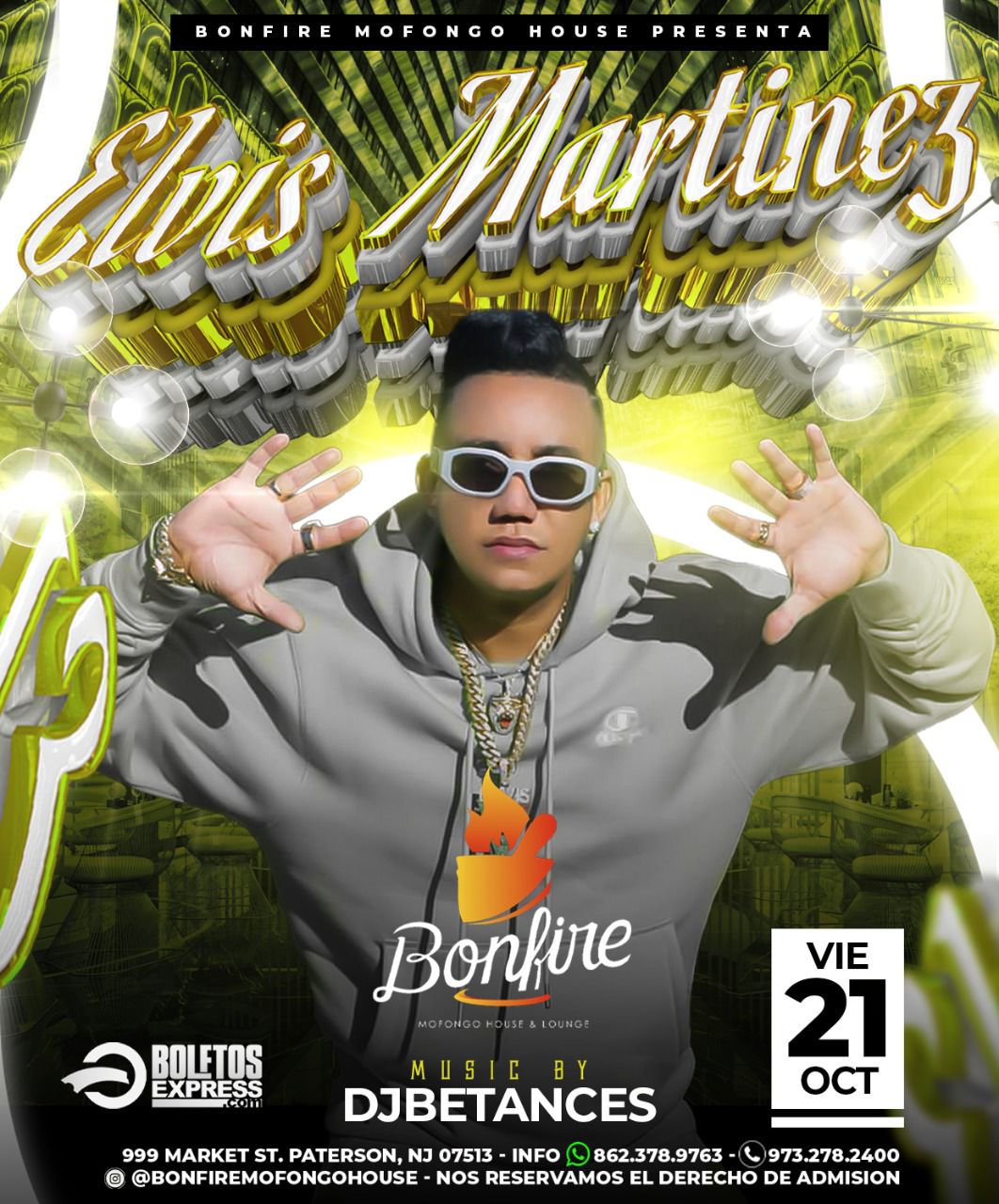 Elvis Martinez Tickets - BoletosExpress