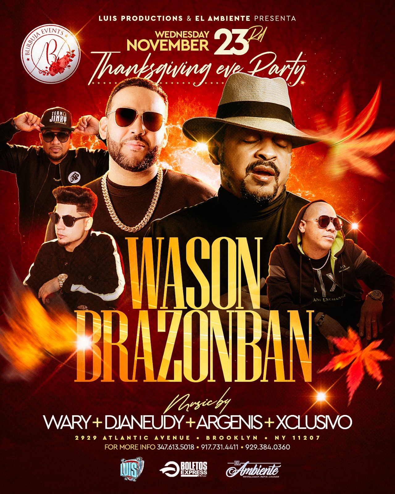 WASON BRAZOBAN Tickets - BoletosExpress