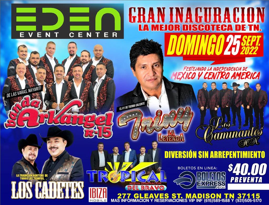 BANDA ARKANGEL R-15 | TRINY LA LEYENDA | LOS CAMINANTES Tickets ...