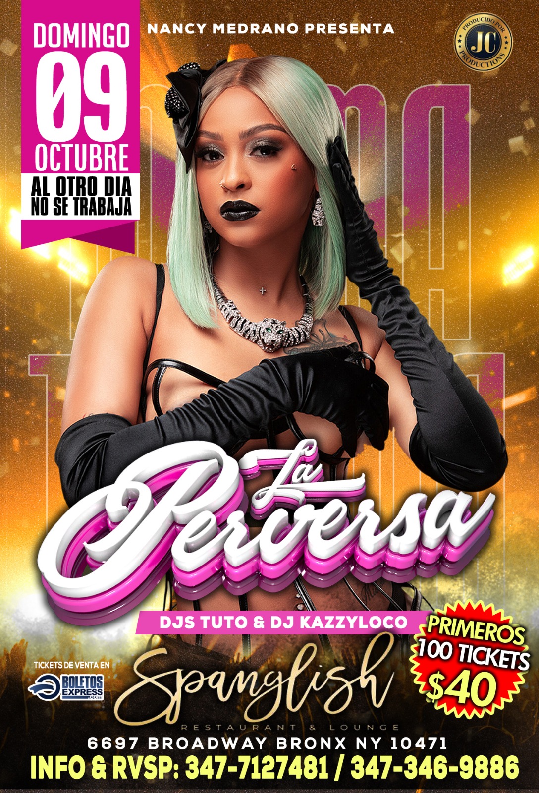 LA PERVERSA Tickets BoletosExpress LA PERVERSA Tickets BoletosExpress