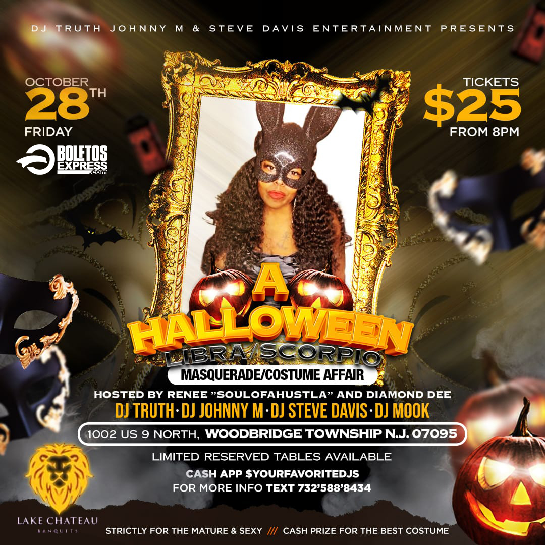 A HALLOWEEN LIBRA / SCORPIO - MASQUERADE / COSTUME AFFAIR Tickets ...