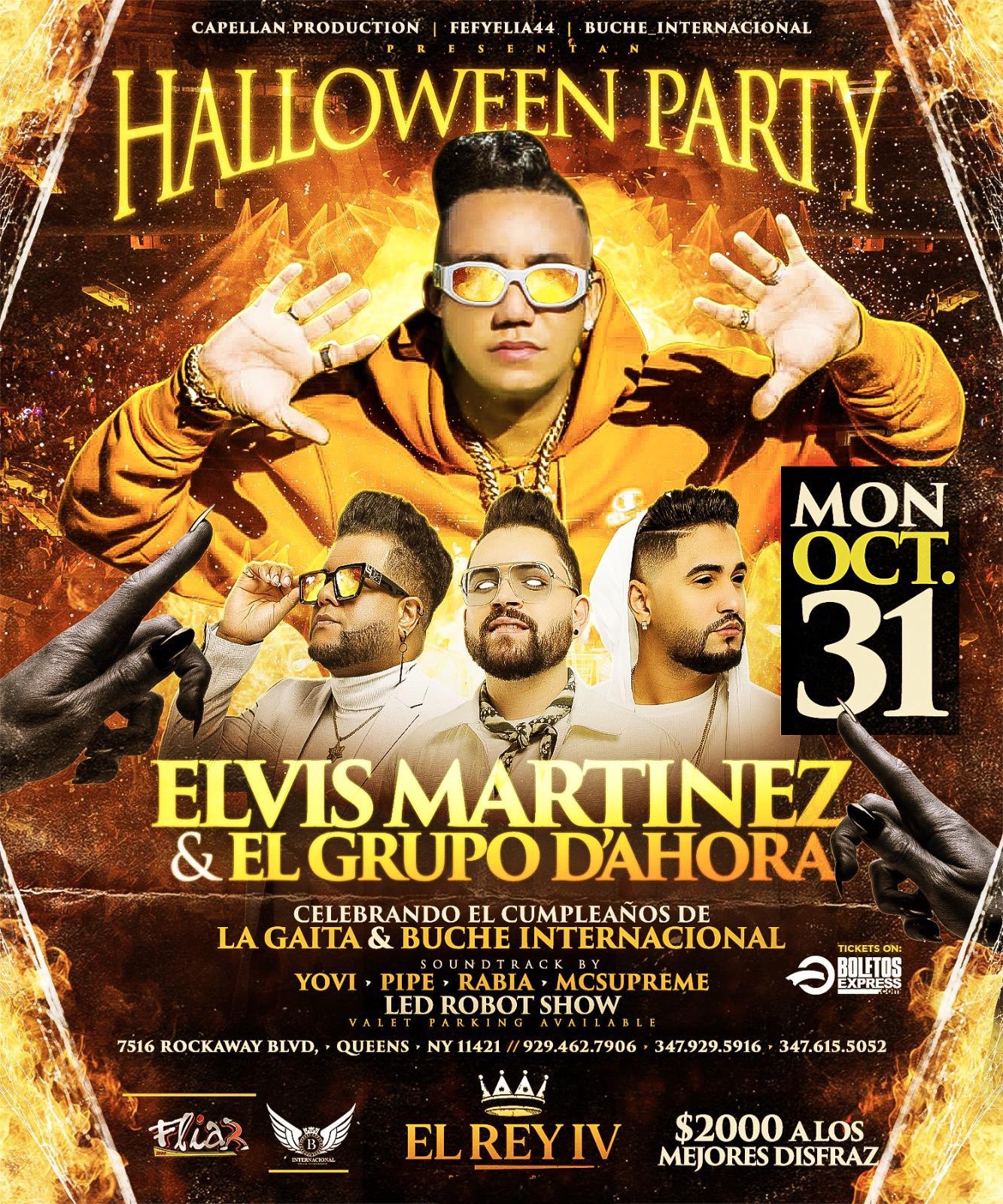 ELVIS MARTINEZ & GRUPO D' AHORA Tickets - BoletosExpress