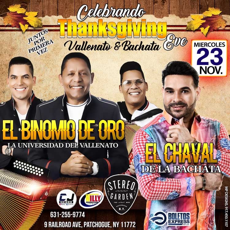 EL CHAVAL DE LA BACHATA & BINOMIO DE ORO Tickets - BoletosExpress