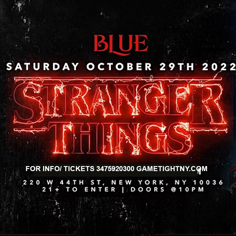 Blue Midtown NYC Halloween Saturday Night General Admission 2022 ...