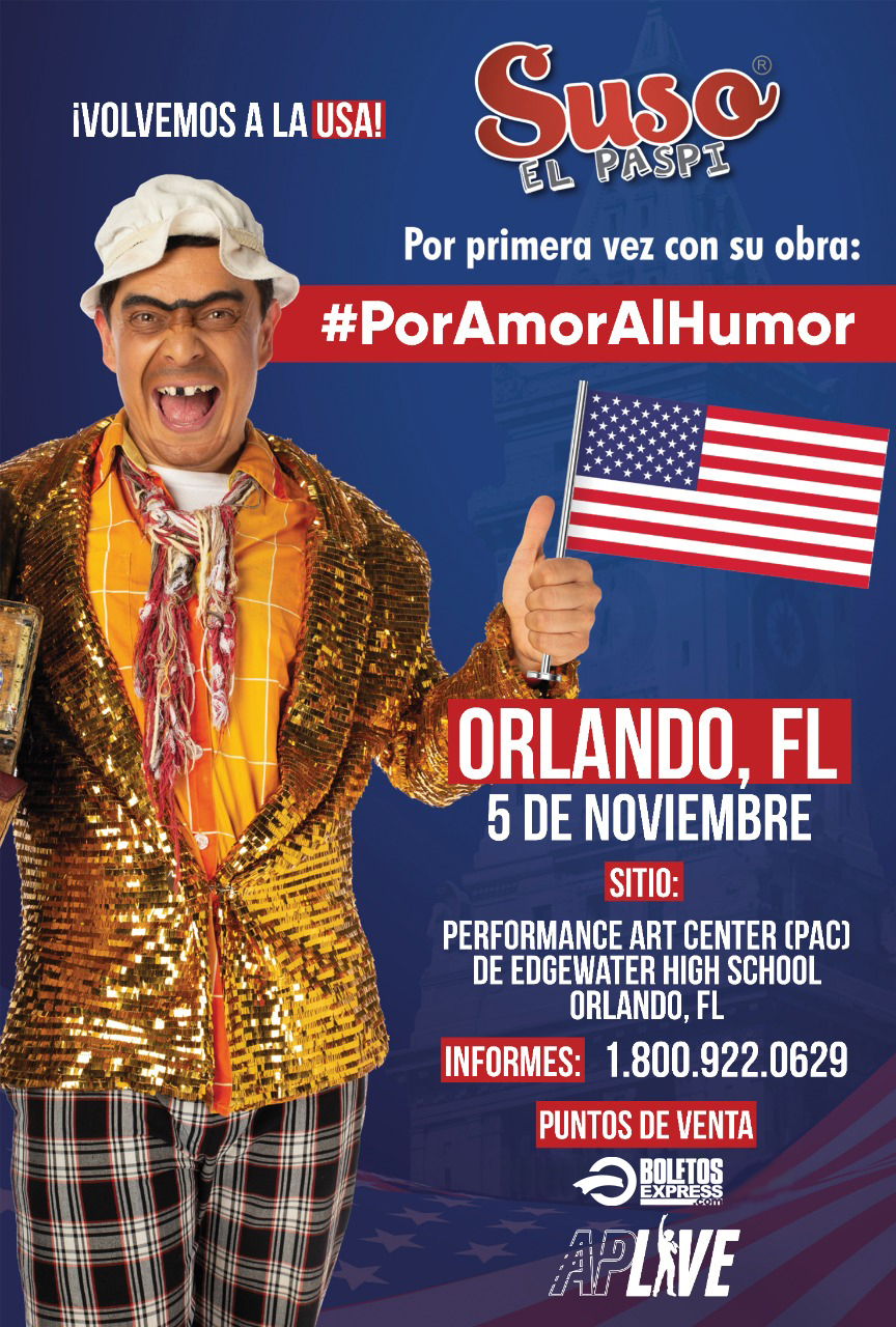 SUSO EL PASPI | ORLANDO,FL Tickets - BoletosExpress