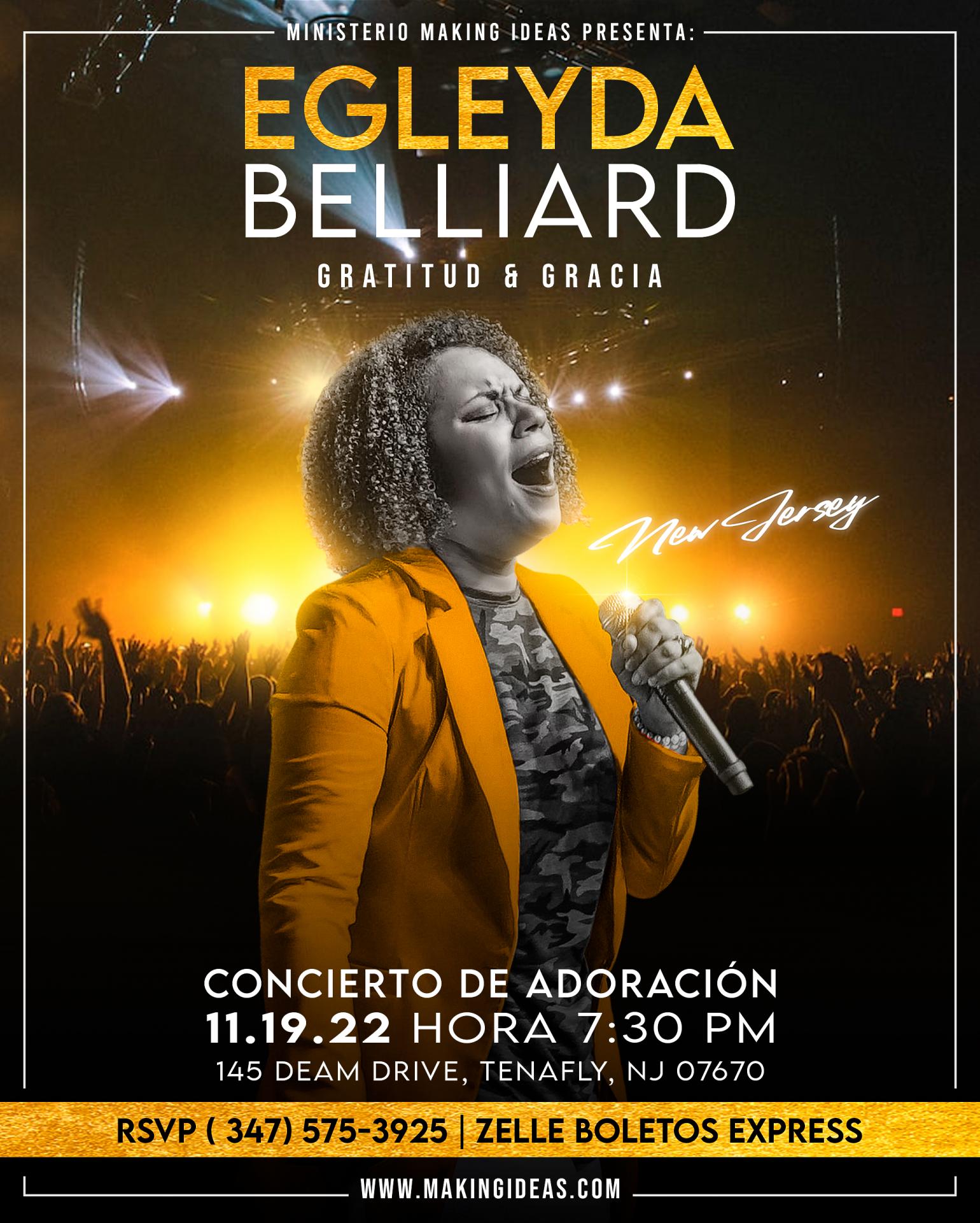 EGLEYDA BELLIARD Tickets - BoletosExpress