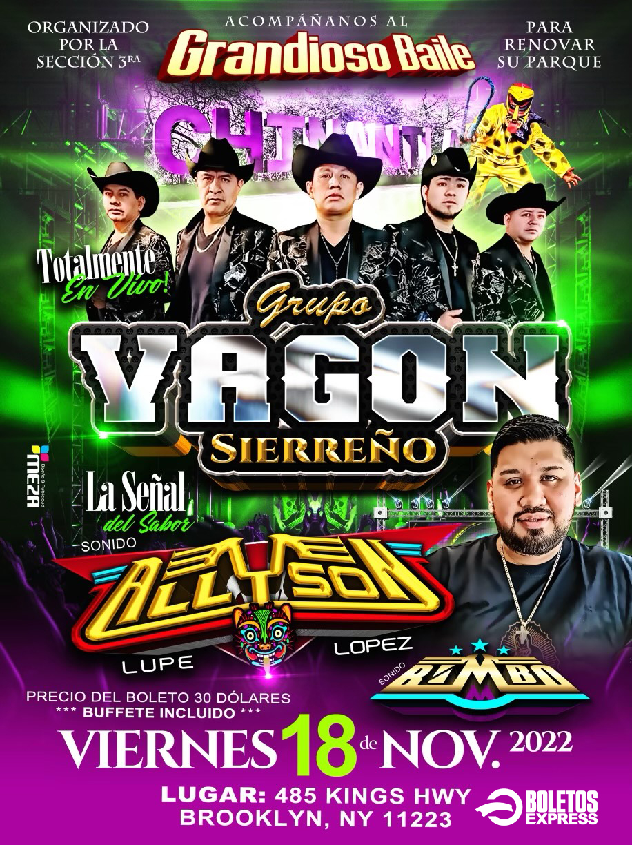GRUPO VAGON SIERREño Tickets - BoletosExpress