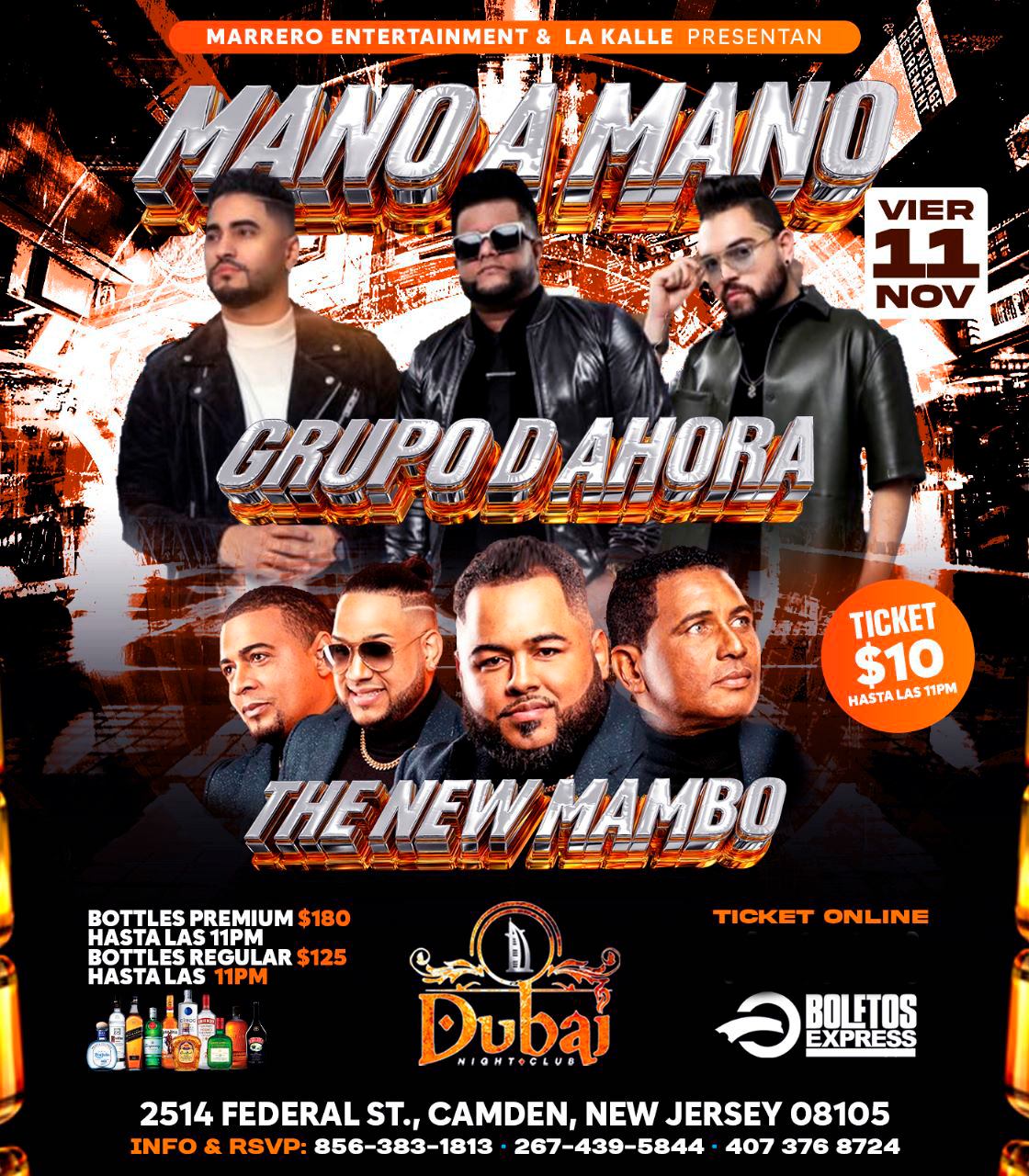 GRUPO D AHORA | THE NEW MAMBO Tickets - BoletosExpress
