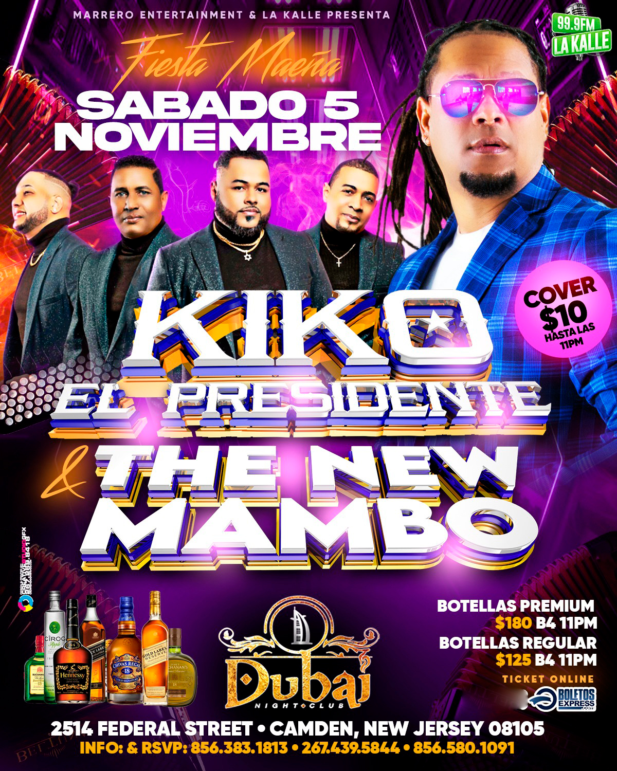 KIKO EL PRESIDENTE | THE NEW MAMBO Tickets - BoletosExpress