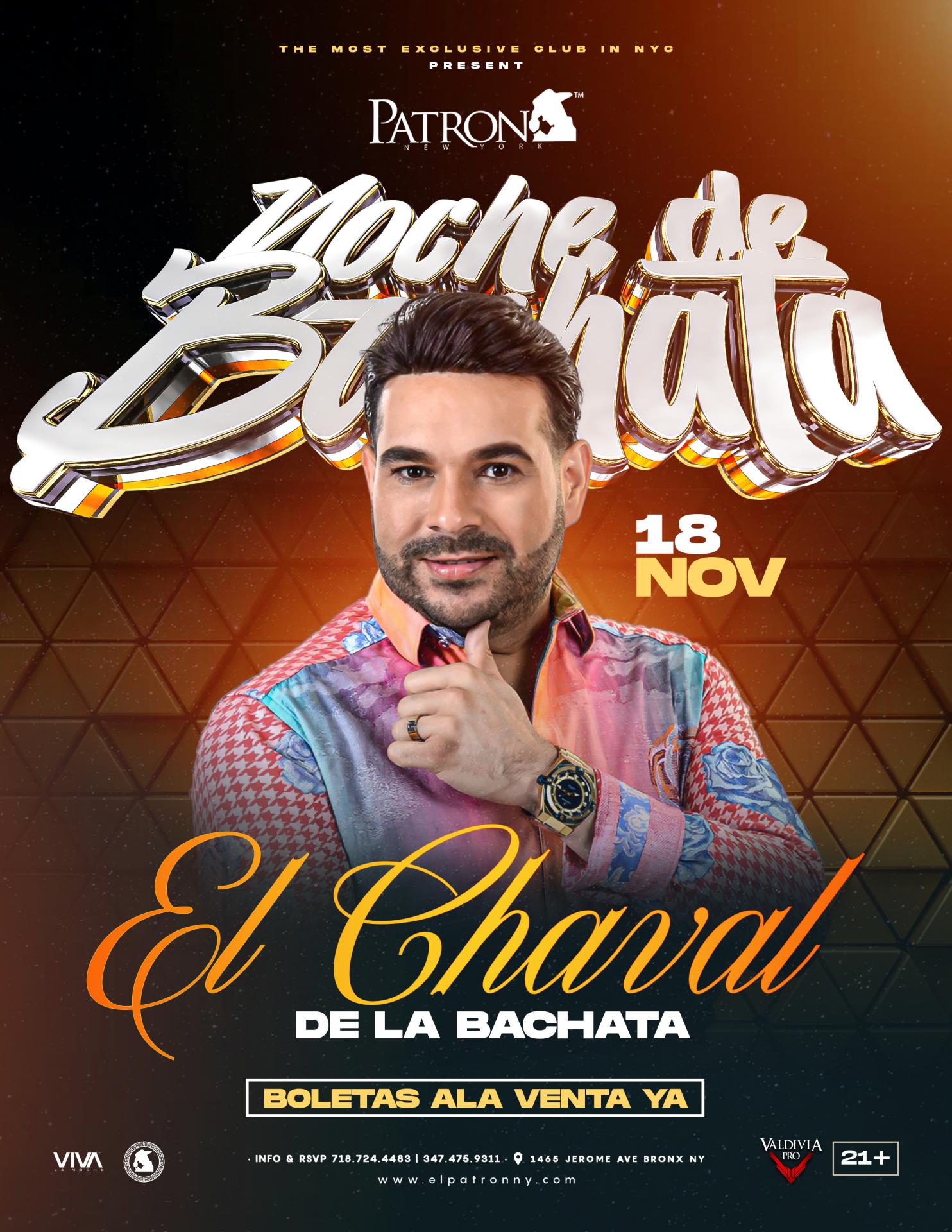 EL CHAVAL DE LA BACHATA Tickets - BoletosExpress