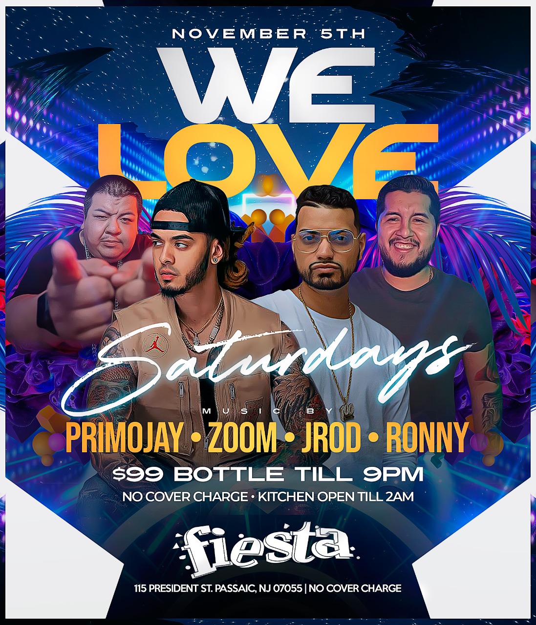 DJ ZOOM, DJ JROD, DJ RONNY, DJ PRIMOJAY Tickets - BoletosExpress