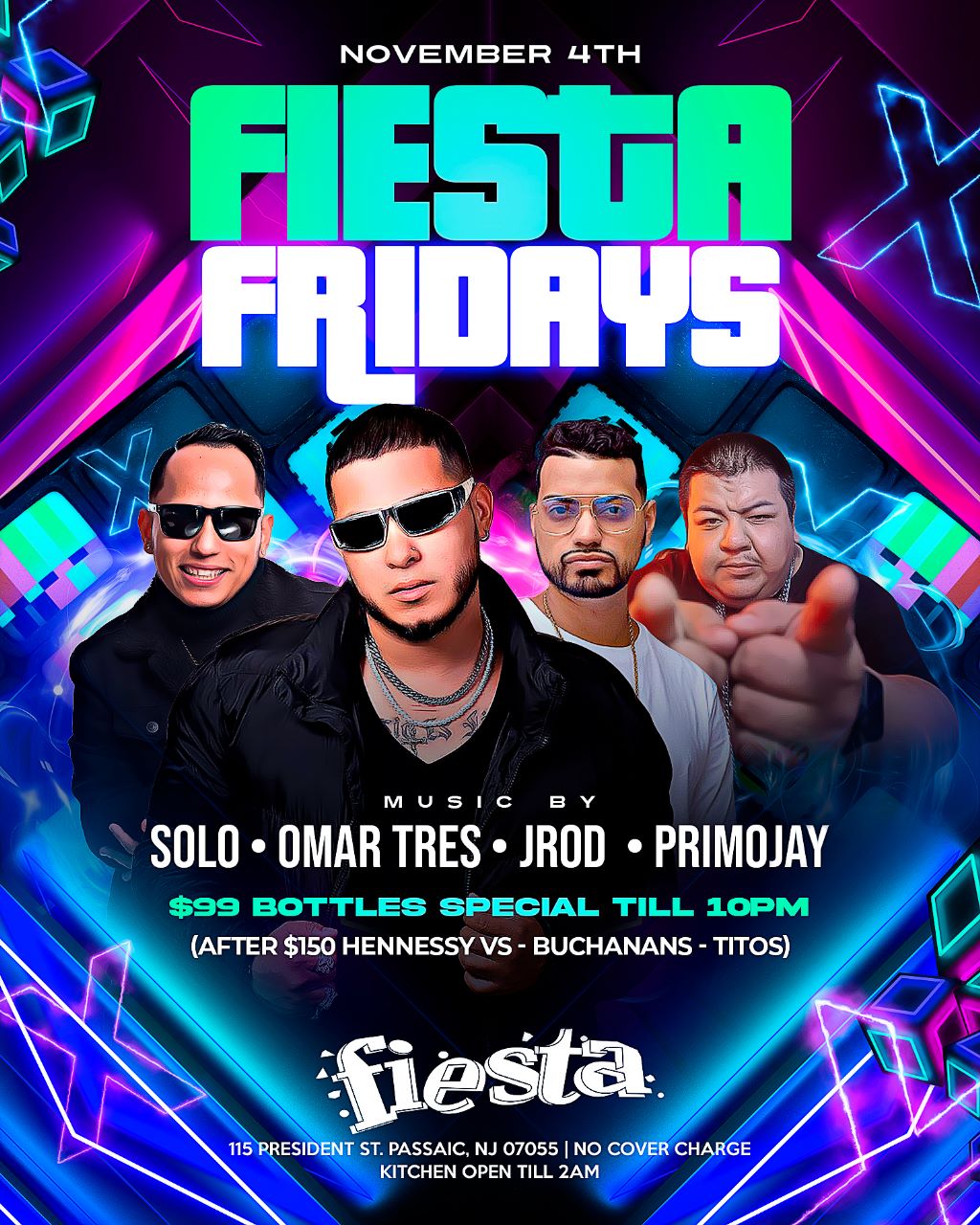 DJ OMAR TRES, JROD, PRIMO JAY, SOLO Tickets - BoletosExpress