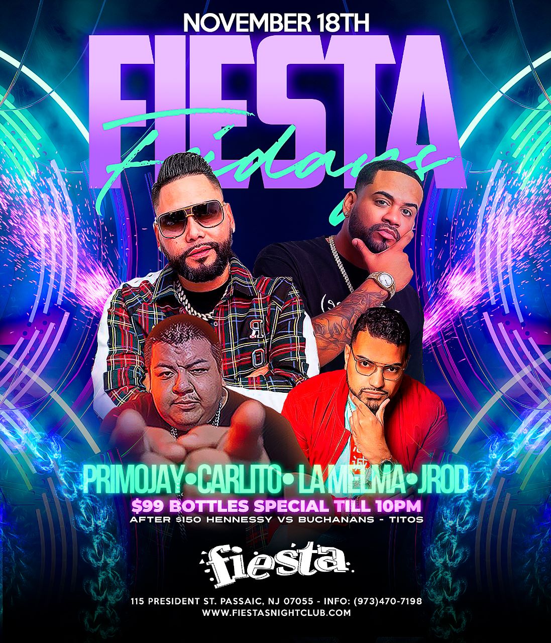 PRIMO JAY * CARLITO * LA MELMA * JROD Tickets - BoletosExpress
