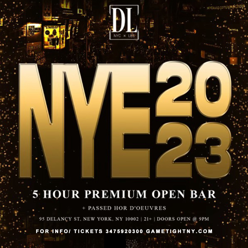 The DL Lounge New Year's Eve party 2023 Tickets - BoletosExpress