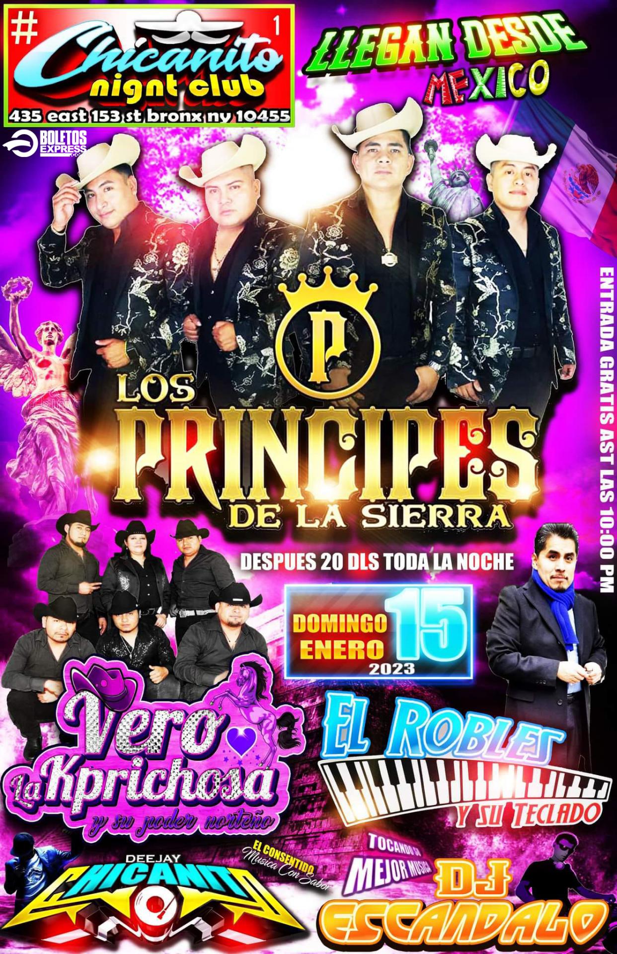 LOS PRINCIPES DE LA SIERRA | VERO LA KPRICHOSA | EL ROBLES Y SU TECLADO ...