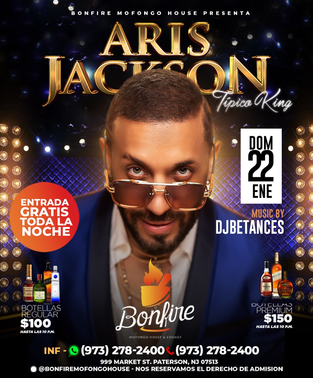 Aris Jackson Tickets - BoletosExpress
