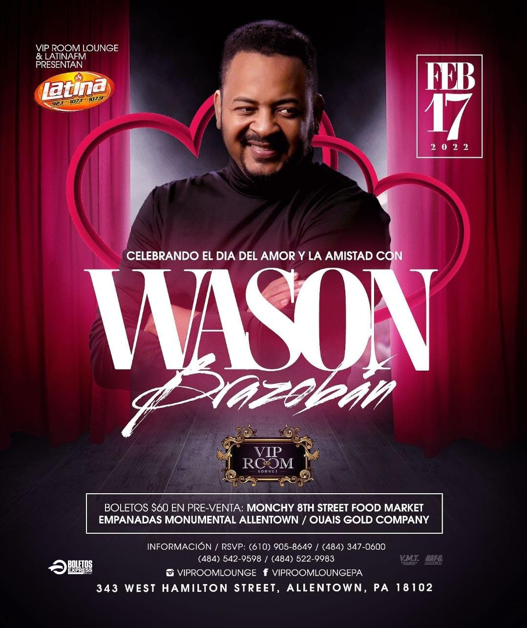 WASON BRAZOBAN Tickets - BoletosExpress
