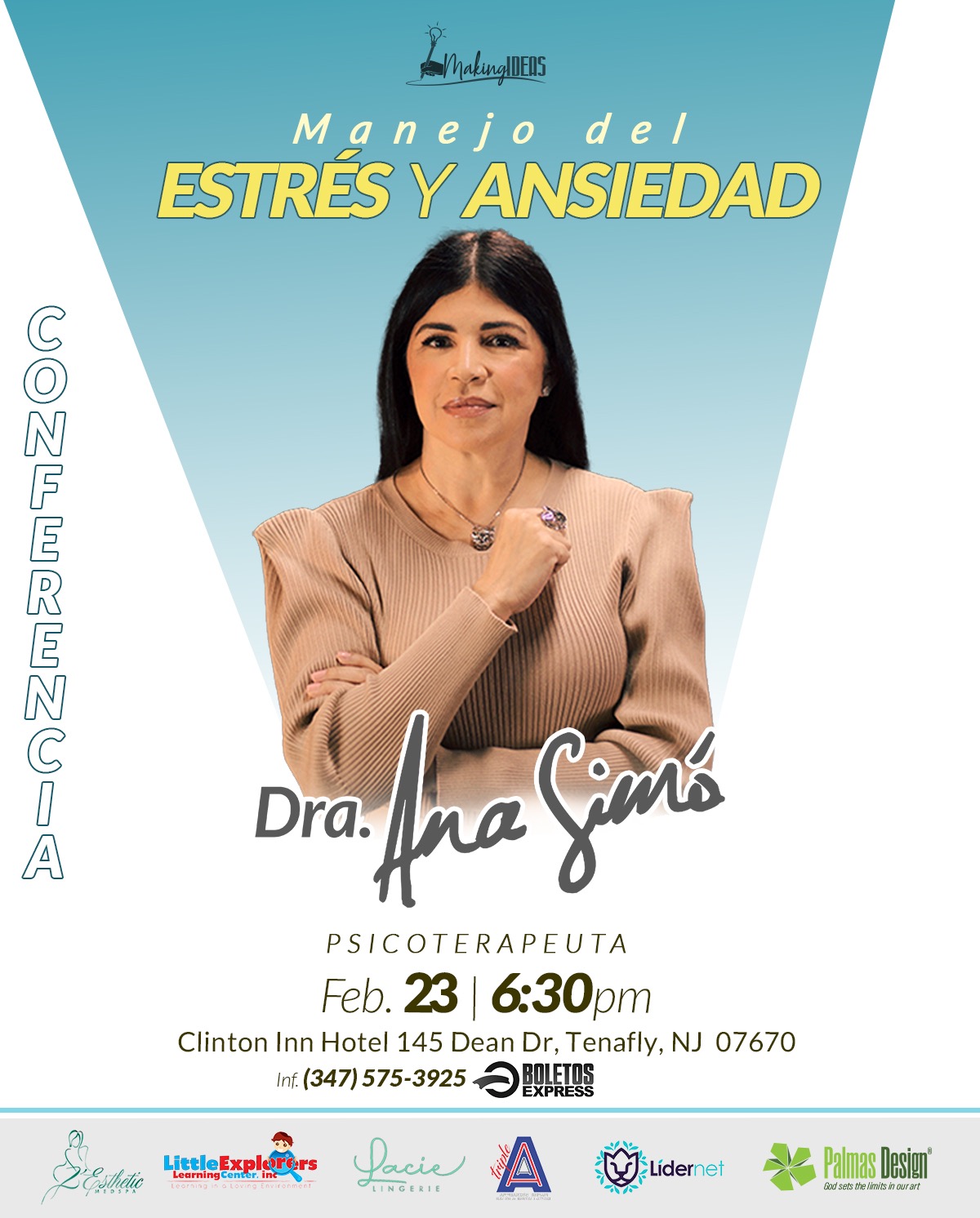 Dra. Ana Simó Tickets - BoletosExpress