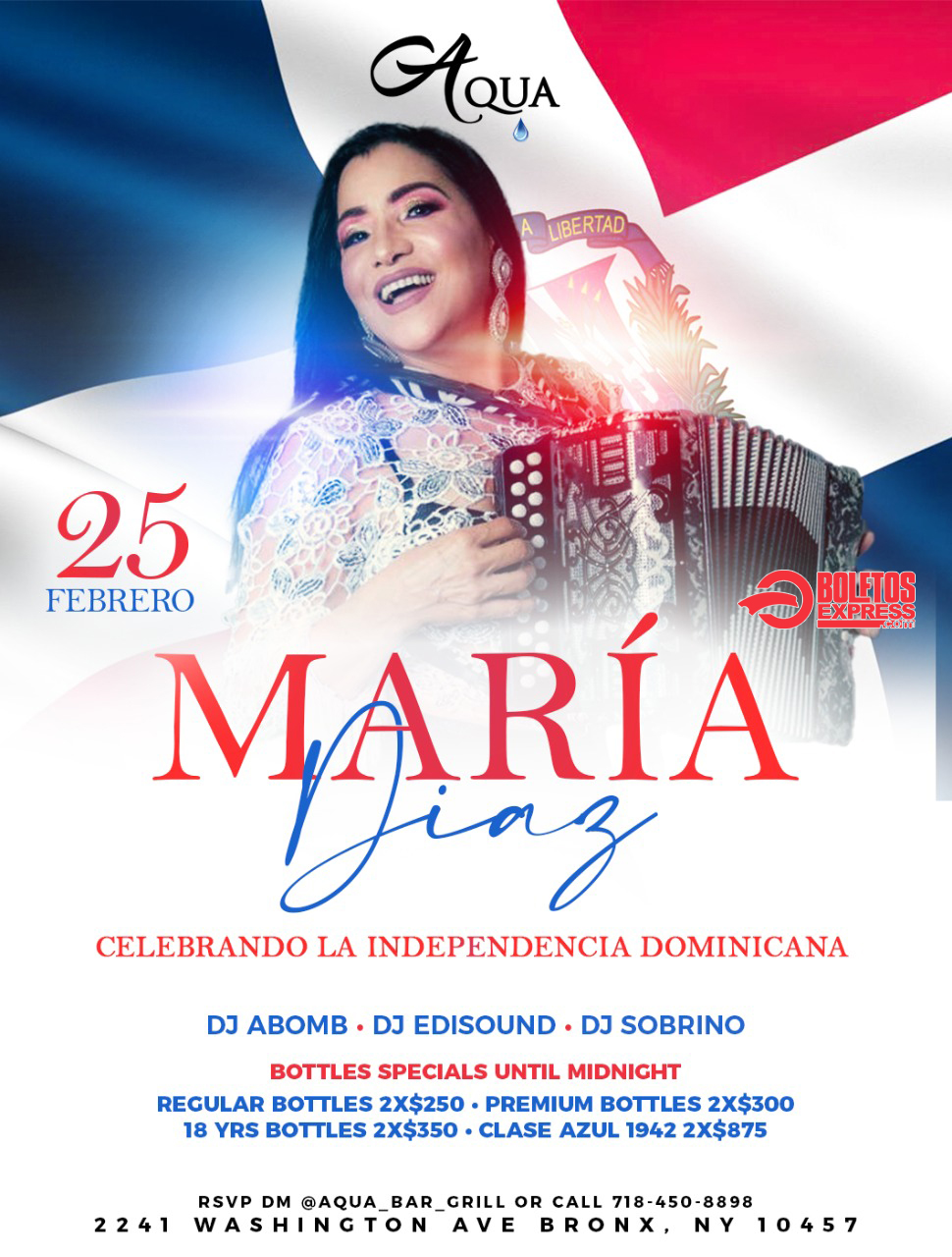 MARIA DIAZ Tickets - BoletosExpress