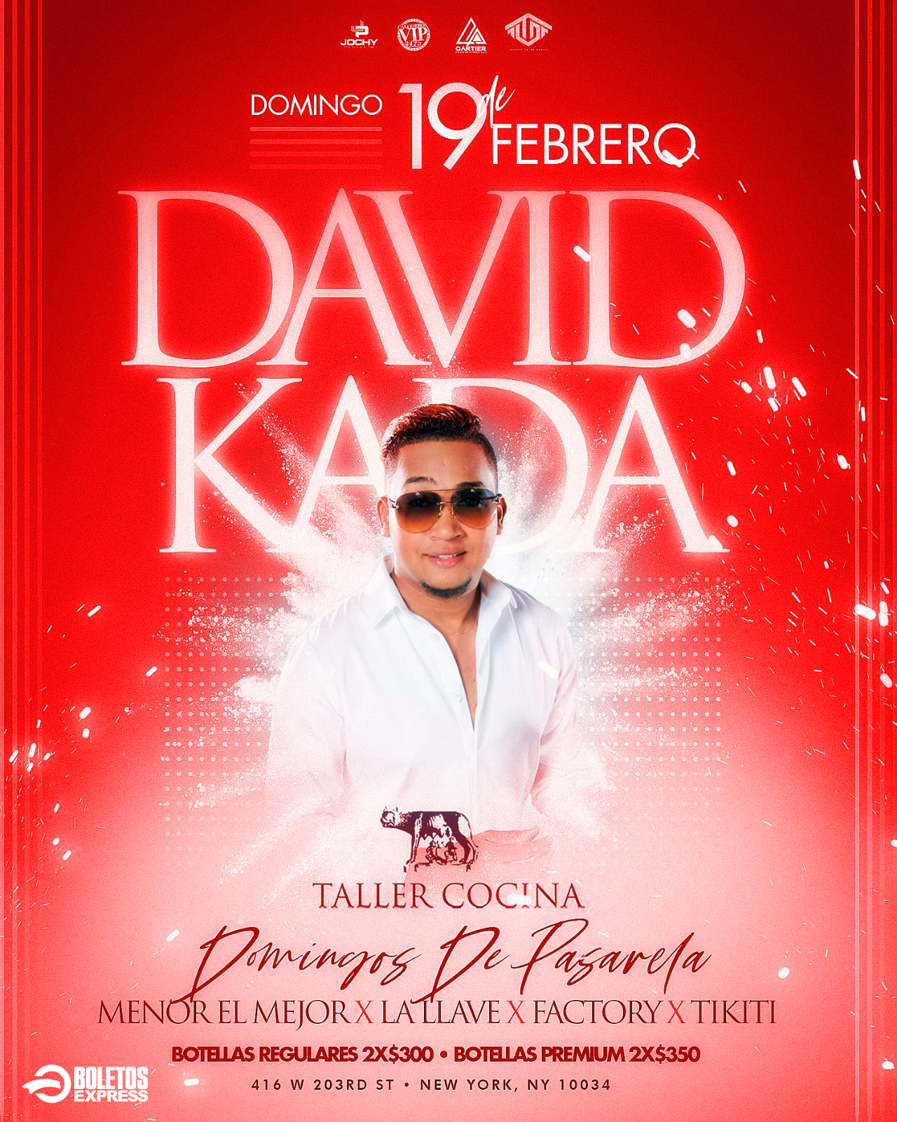 DAVID KADA Tickets - BoletosExpress