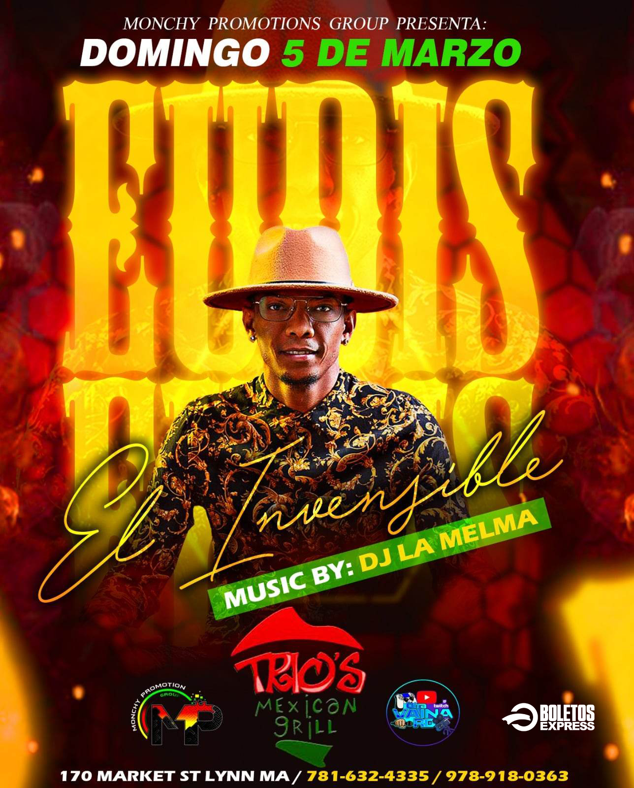 Eudis El Invencible Tickets Boletosexpress