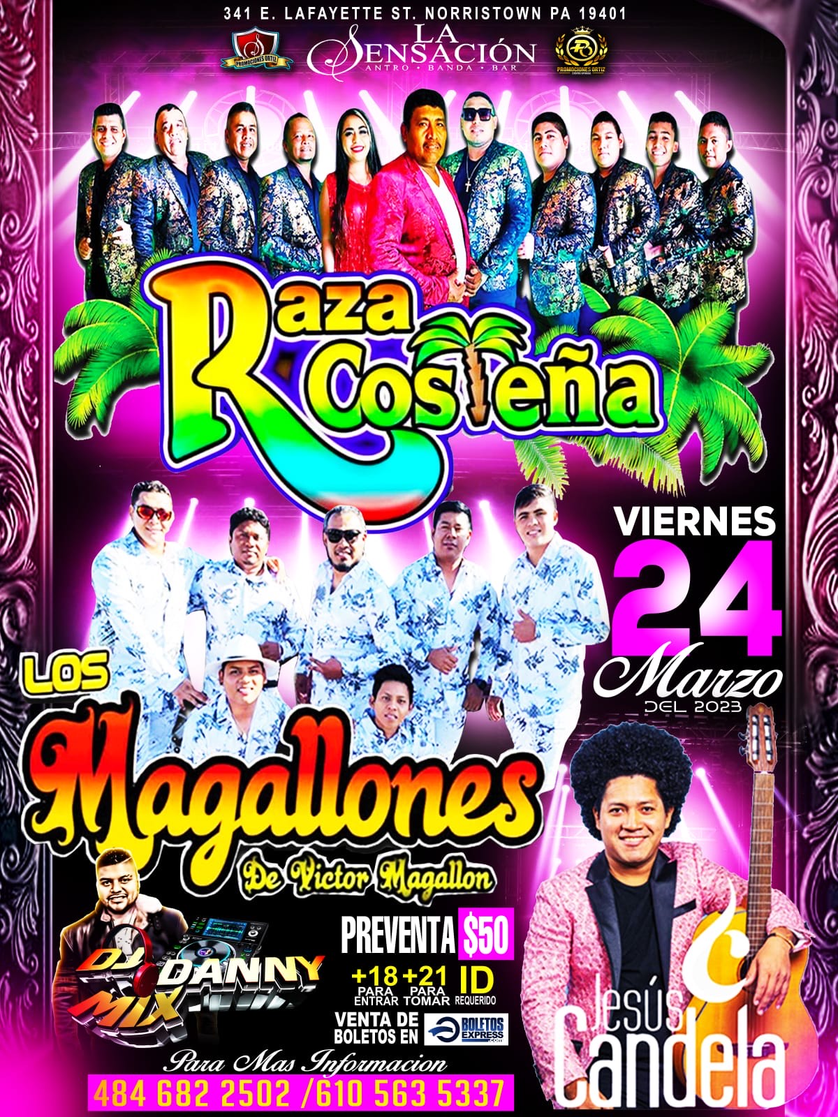 RAZA COSTEÑA & LOS MAGALLONES Tickets - BoletosExpress