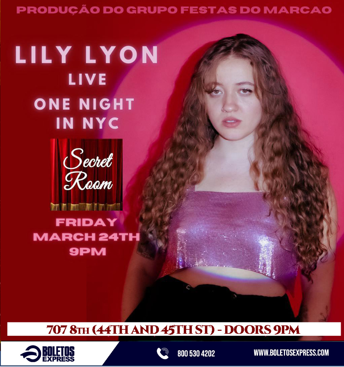LILY LYON IN THE CITY Tickets - BoletosExpress